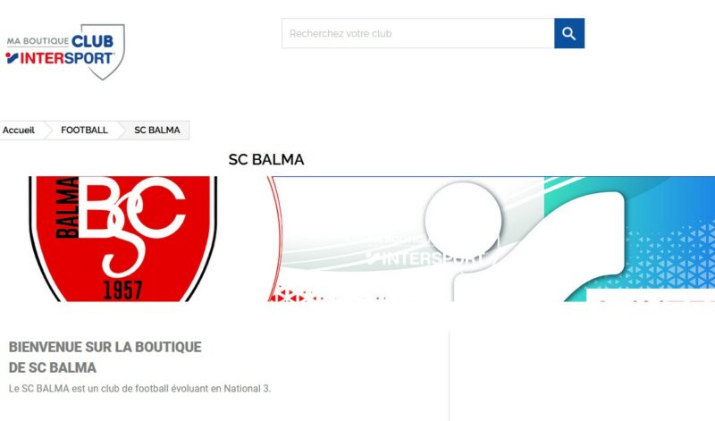 Boutique – Balma Sporting Club